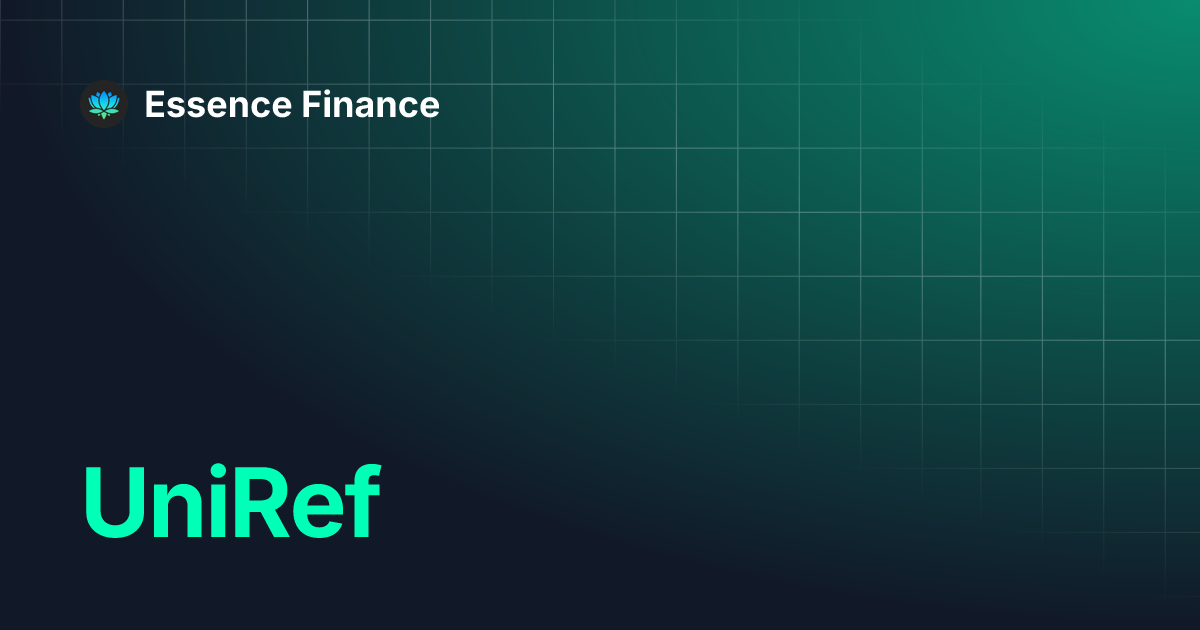UniRef | Essence Finance